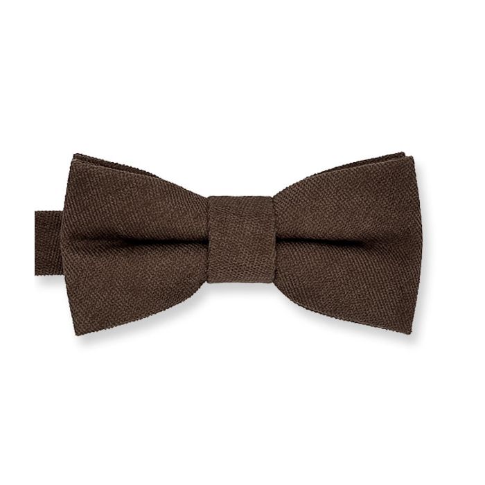 Vlinderdas Suede Kinderen Bruin - bruine vlinderdas voor jongens ...